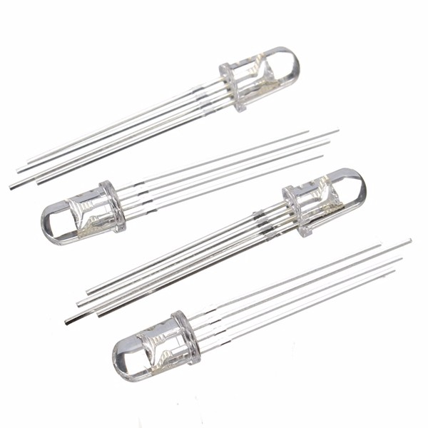 LED RGB Common Cathode 4-Pin F5 5MM Diode