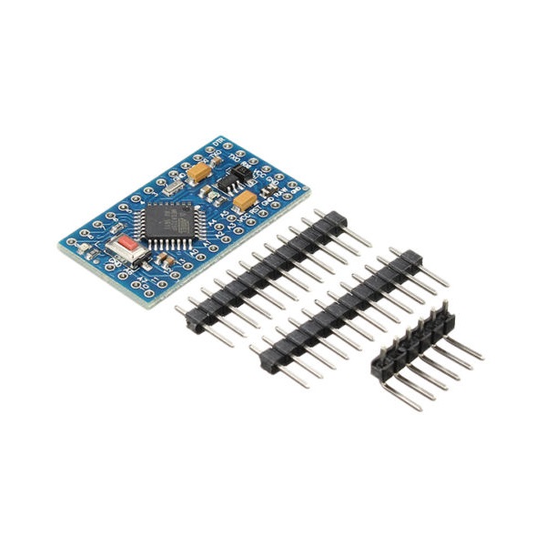 3.3V 8MHz ATmega328P-AU Pro Mini Microcontroller Board With Pins For Arduino