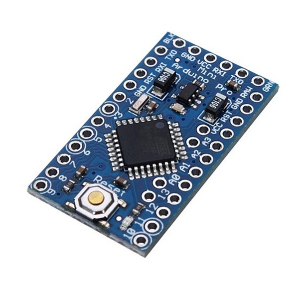 3.3V 8MHz ATmega328P-AU Pro Mini Microcontroller Board With Pins For Arduino