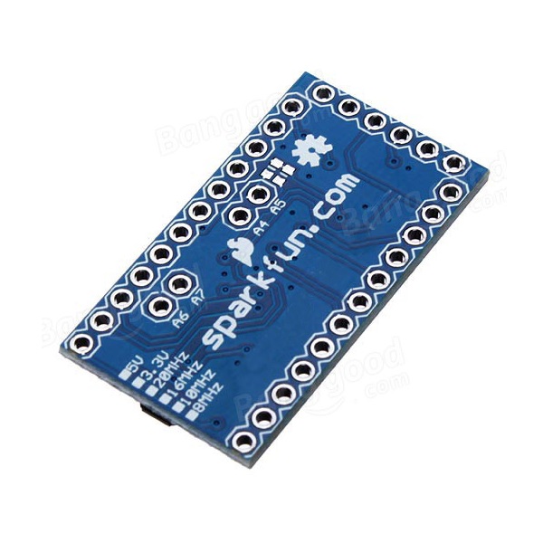 3.3V 8MHz ATmega328P-AU Pro Mini Microcontroller Board With Pins For Arduino